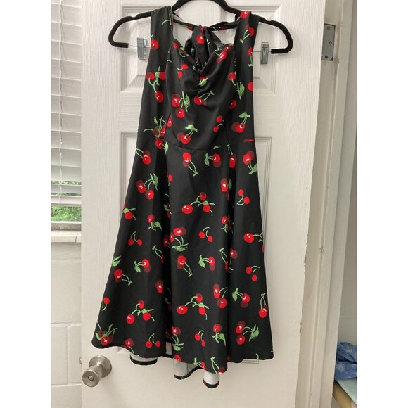 SHEIN | Dresses | Shein Cherry Halter Top Sailor Dress | Poshmark